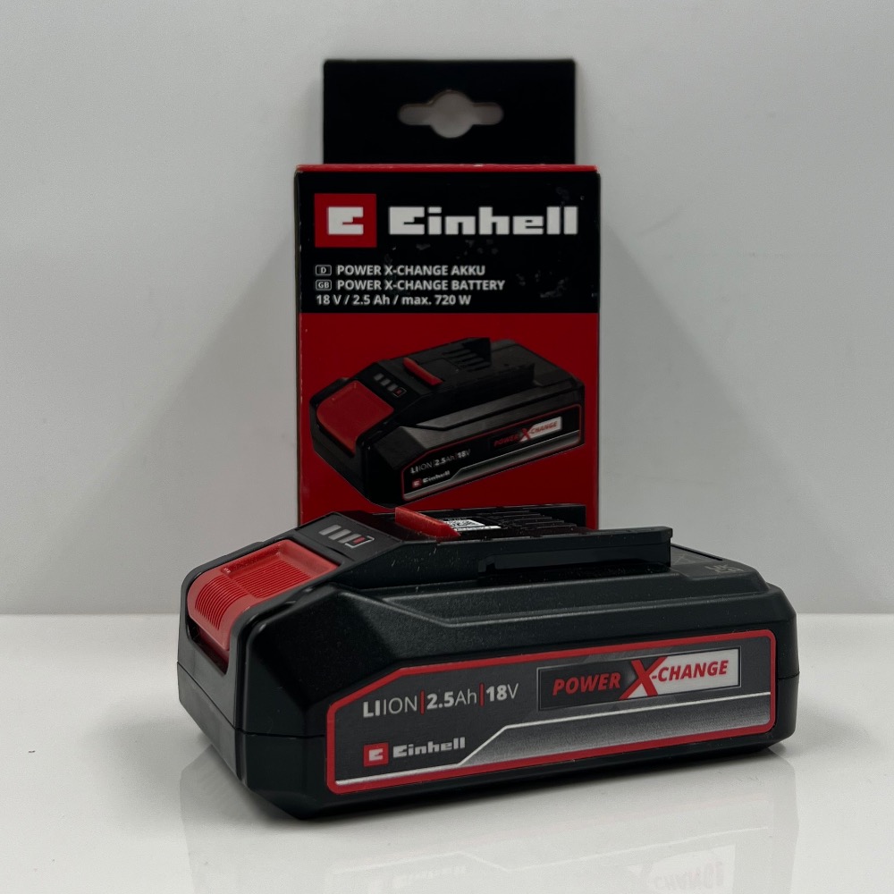 Pre-owned EINHELL POWER XCHANGE 18V 2.5 AH BATTERY - Own4Less